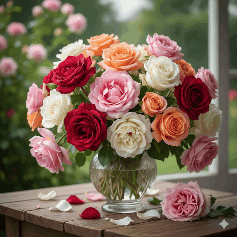 Rosen Im Kbel
